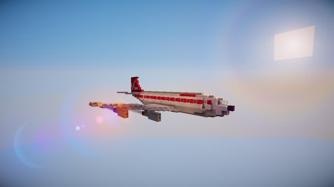 Boeing 707 Minecraft Map