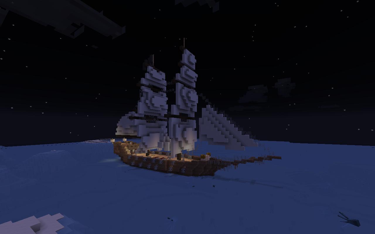 The Jackdaw from Assasin`s Creed 4 Black Flag Minecraft Map
