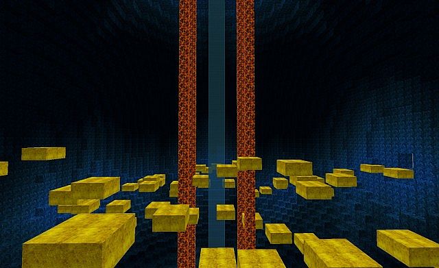 Flying castle Minecraft Map