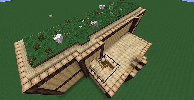 Huge Modern House Minecraft Map