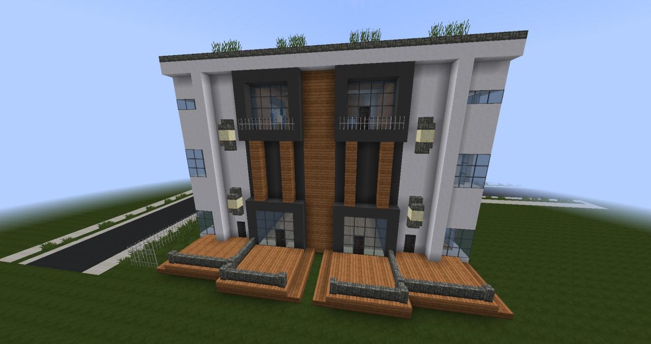 ModernTownhome Complex Minecraft Map