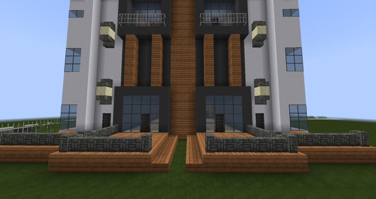 ModernTownhome Complex Minecraft Map
