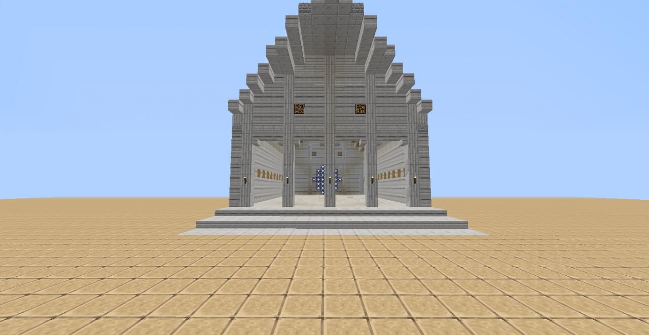 Simple Roman/Greek Temple Minecraft Map