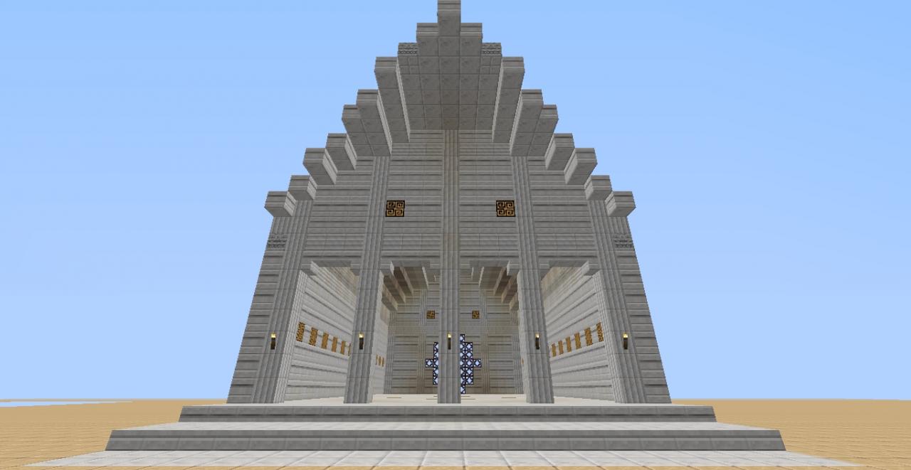 Simple Roman/Greek Temple Minecraft Map