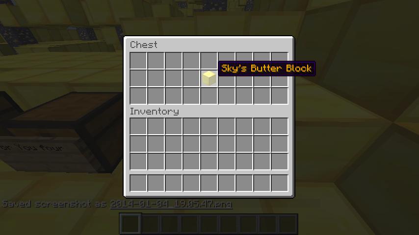 Butter World Minecraft Map