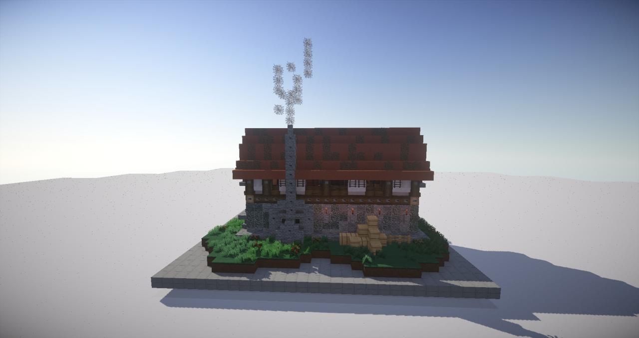 {cozy} a rustic/medieval house Minecraft Map