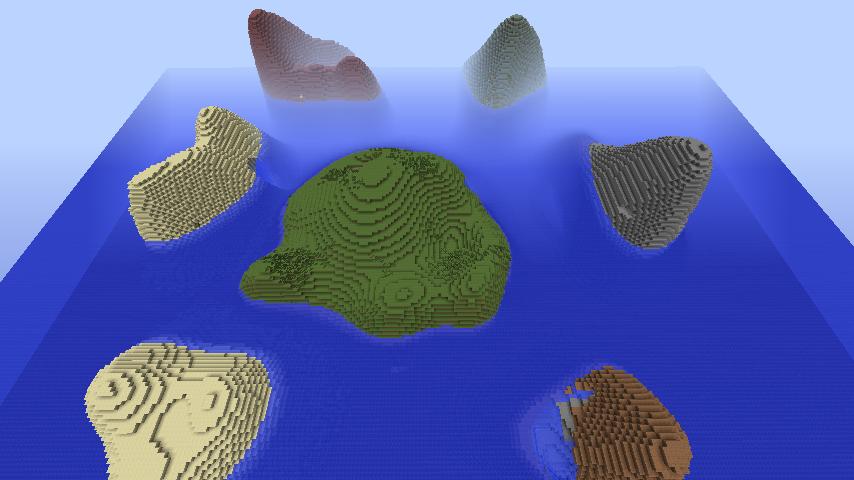Survival Island 2 - Welcome to the World of Ores! Minecraft Map