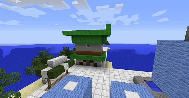 Delfino Airstrip - Super Mario Sunshine Map! Minecraft Map