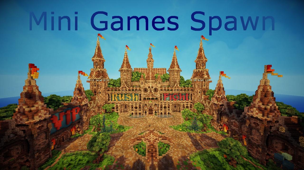 Mini-Games Spawn [Trailer] Minecraft Map
