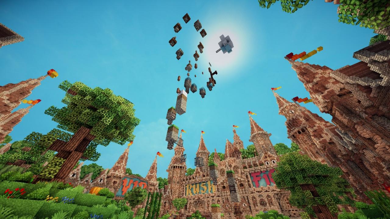 Mini-Games Spawn [Trailer] Minecraft Map