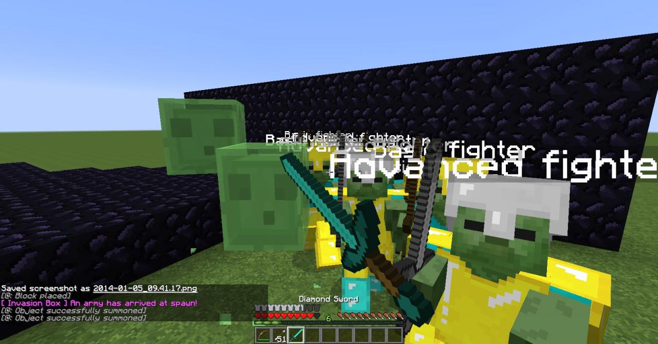 The Invasion Box (Vanilla Minecraft Invasions!) Minecraft Map