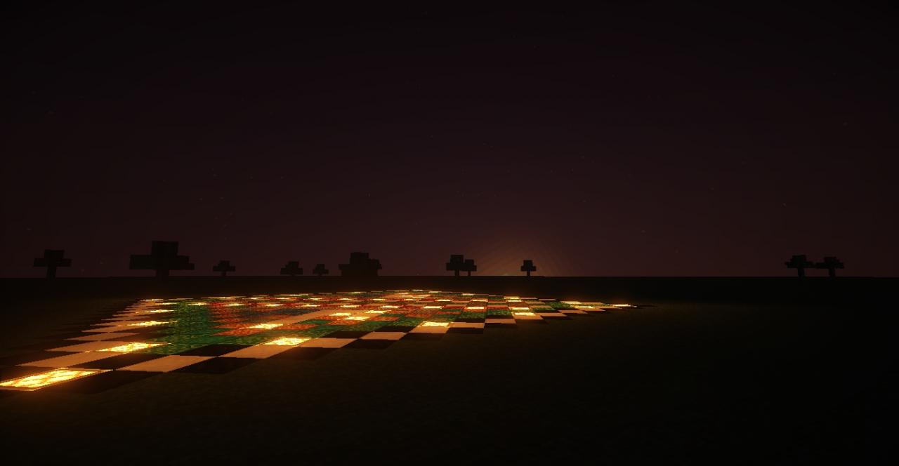 A Complex Pattern Minecraft Map