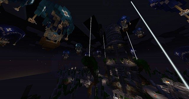 Floating Server Spawn Minecraft Map