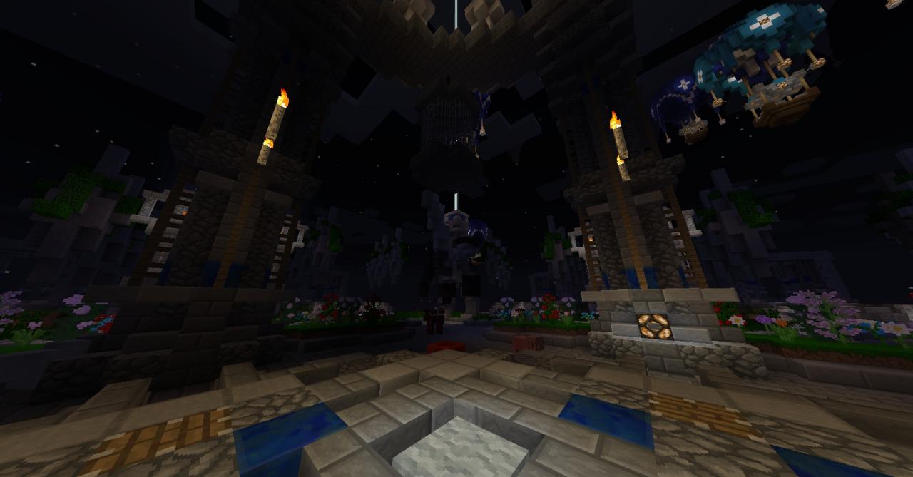 Floating Server Spawn Minecraft Map