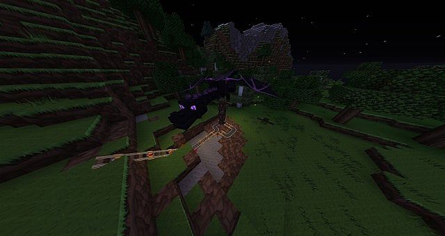 Dragon Escape in Vanilla Tech-Demo! Minecraft Map