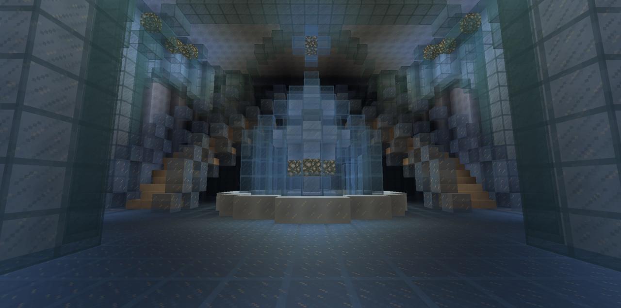 Elsa's Ice Palace from Frozen Minecraft Map
