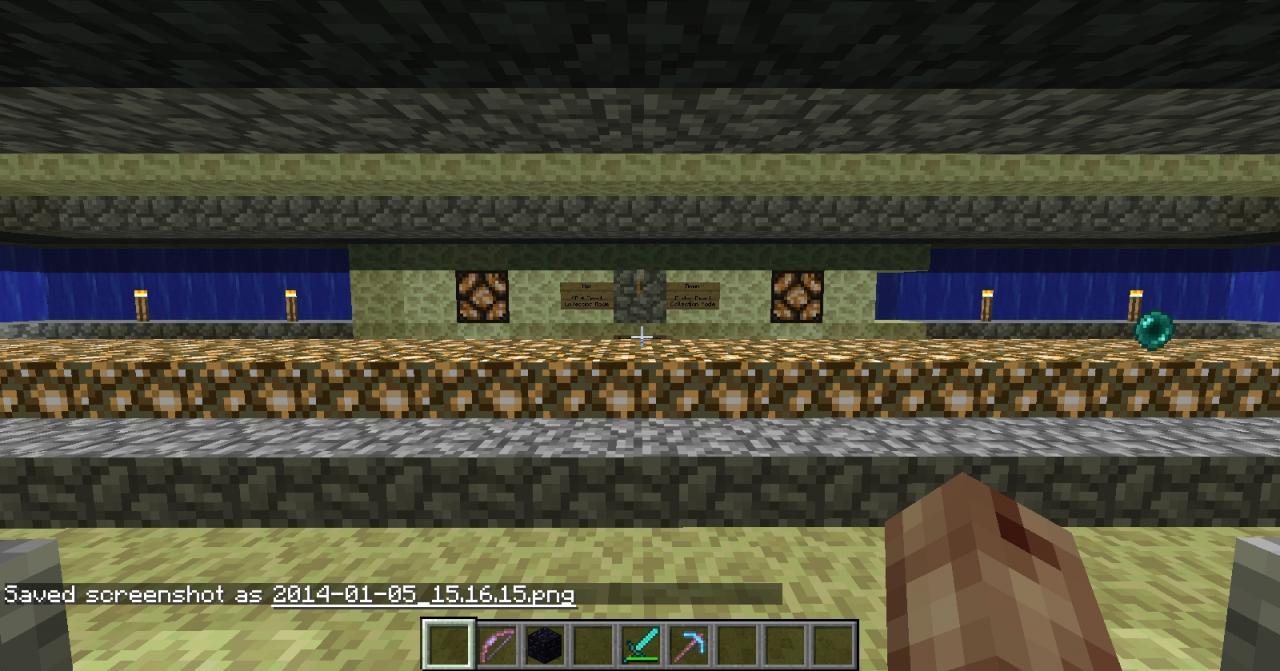 awesome house with enderman farm,farm,special suprise Minecraft Map