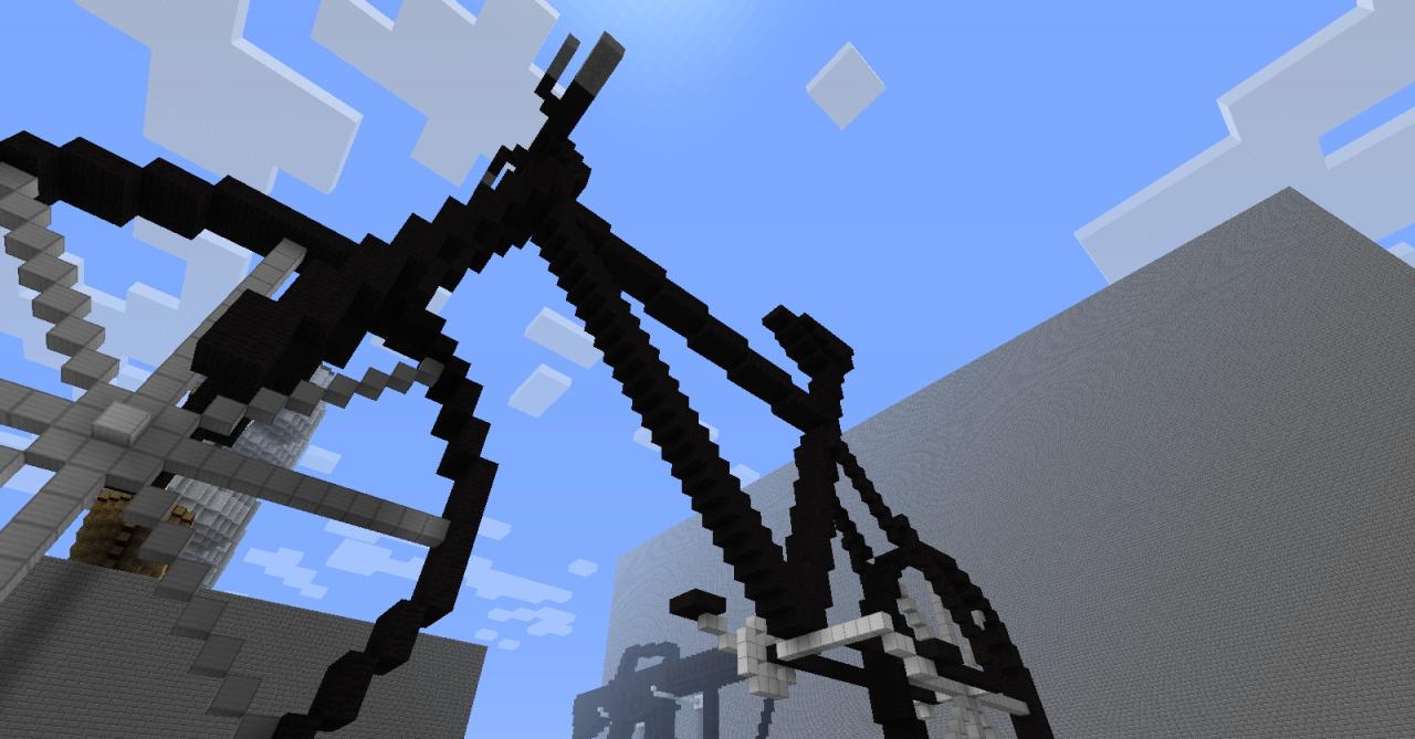 3D Bike Minecraft Map