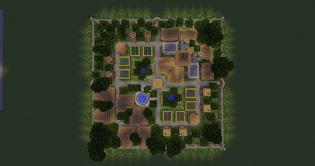 Improved Village Minecraft Map