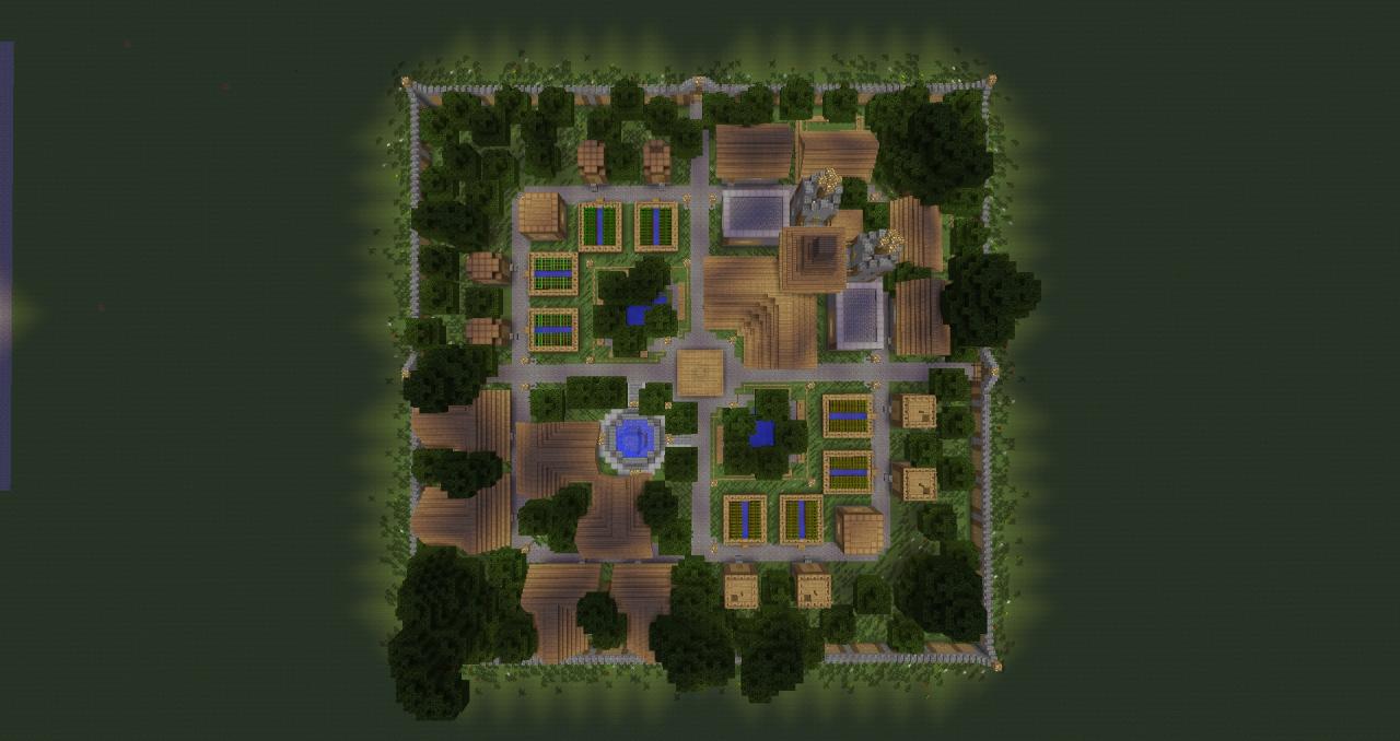Improved Village Minecraft Map