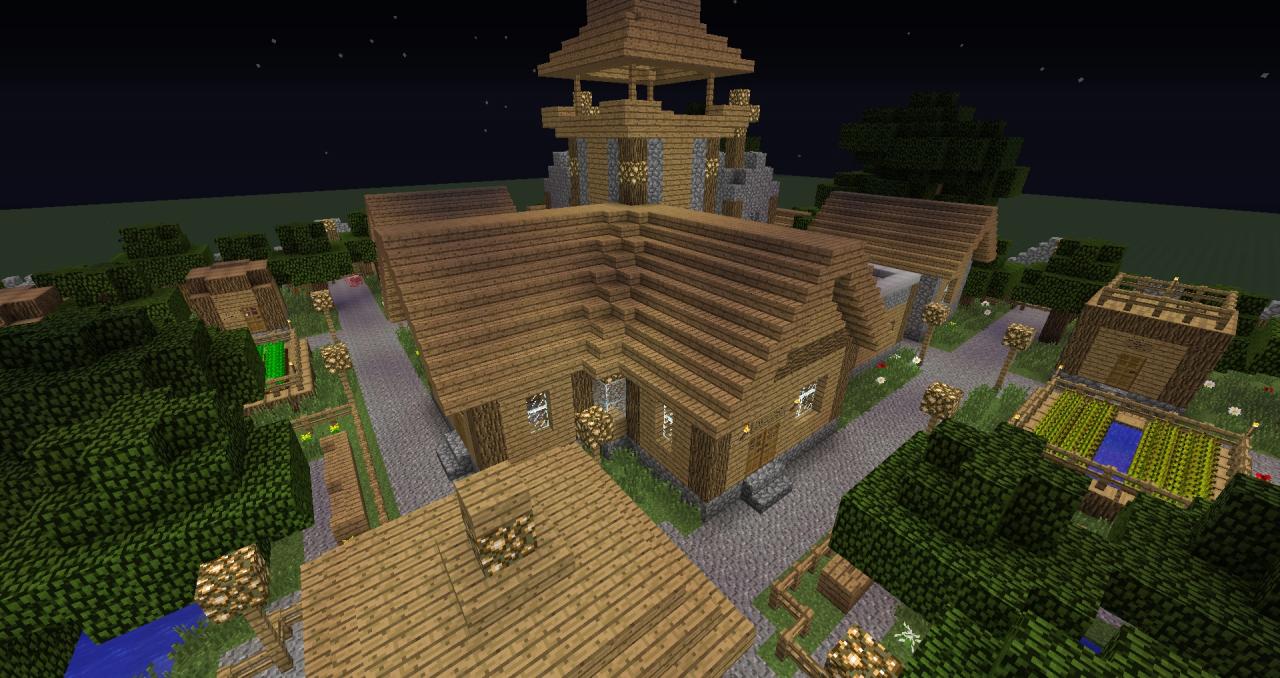 Improved Village Minecraft Map