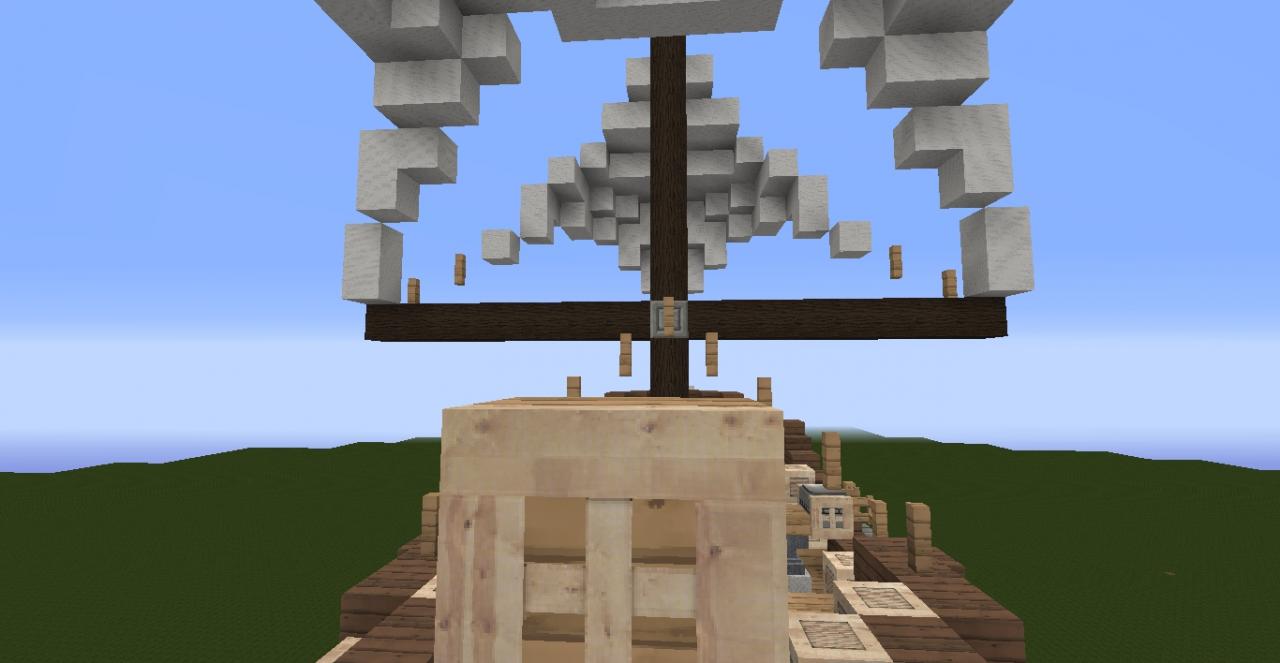 Air ship [Imagination] Minecraft Map