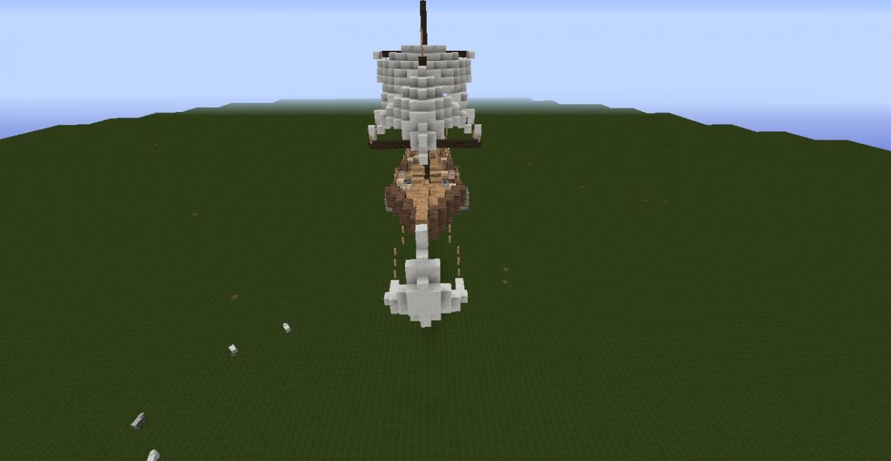 Air ship [Imagination] Minecraft Map