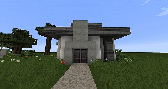 Dual-A Modern House Minecraft Map