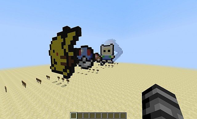 Guess who? Mini Game! (Sweet Pixel Art) Minecraft Map