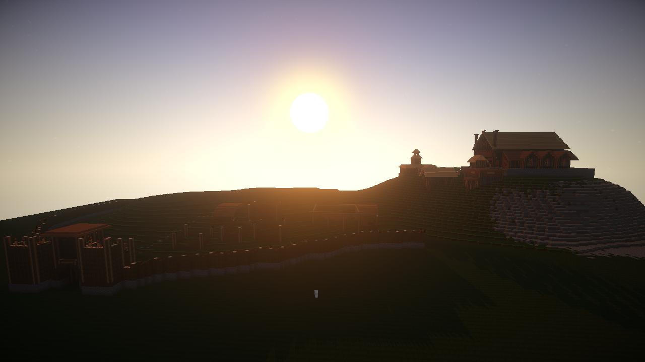 Edoras, LOTR(medium scale) Minecraft Map