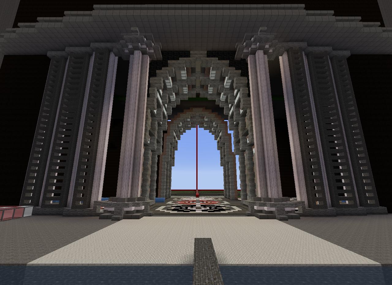 Dodge Them All (Survival Server) Mega Spawn Minecraft Map