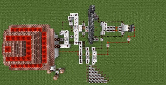 Random Yes / No answering redstone machine Minecraft Map