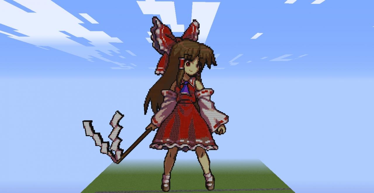 Touhou Project - Hakurei Reimu Minecraft Map