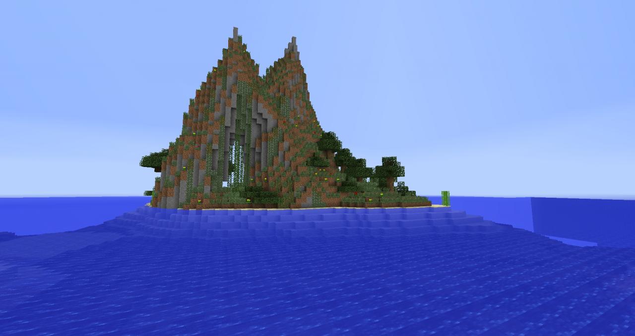 Small island Minecraft Map