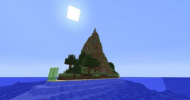 Small island Minecraft Map