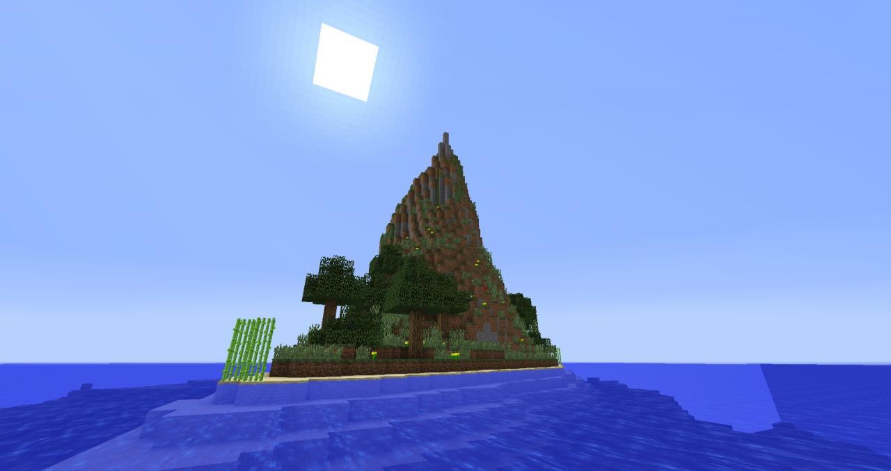 Small island Minecraft Map