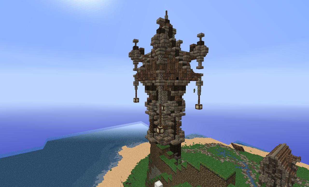 Majestic Medieval Tower Minecraft Map