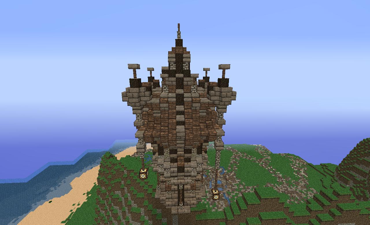 Majestic Medieval Tower Minecraft Map
