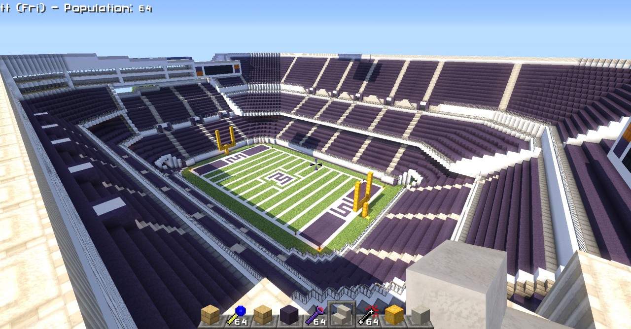 Football Stadium 2.0 (Chicago Bears) Minecraft Map