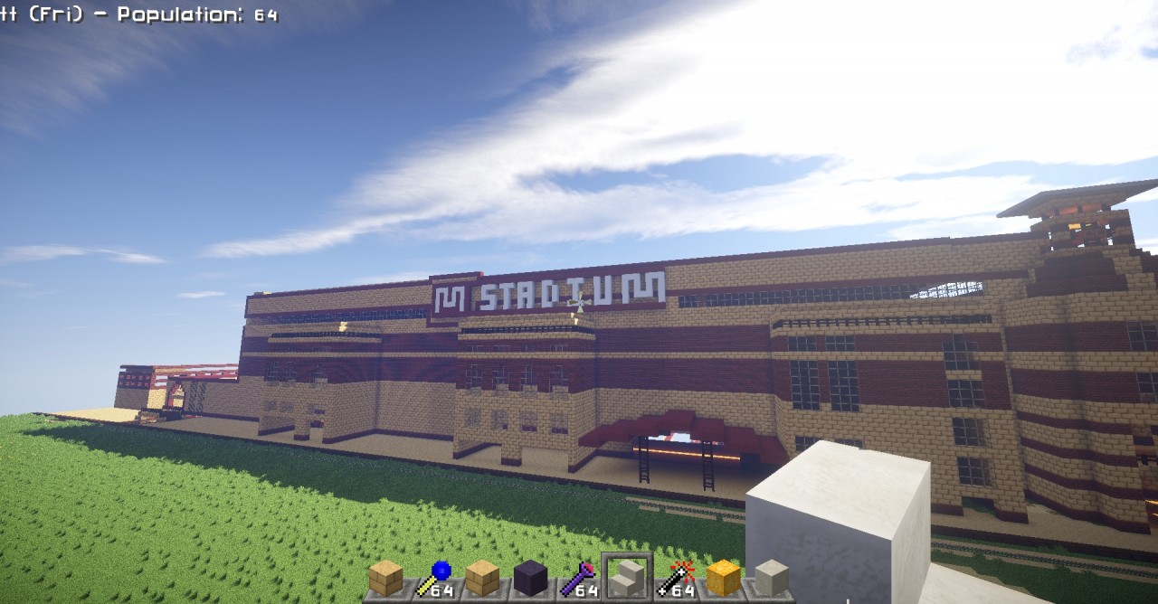 Baseball Stadium 2.0 (Houston Astros) Minecraft Map