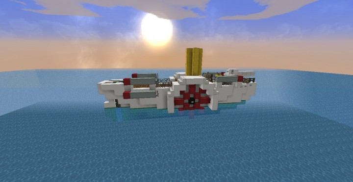Torpedo boat Minecraft Map