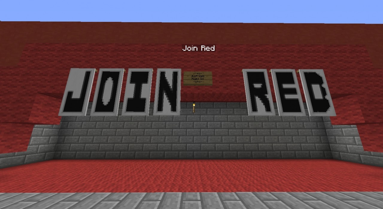 Creative Wars! Original Mini-Game! Minecraft Map