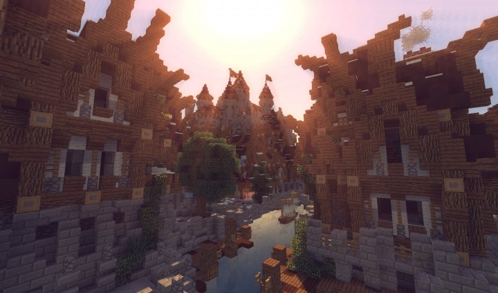 The Building Academy [Medieval Castle] Minecraft Map