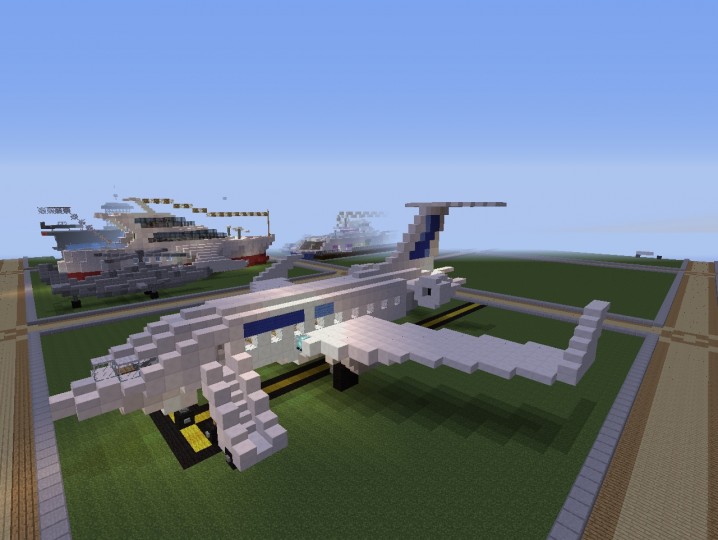 Private Jet Minecraft Map