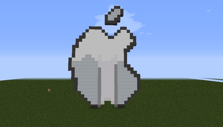 Apple Logo 3d-Art Project Minecraft Map