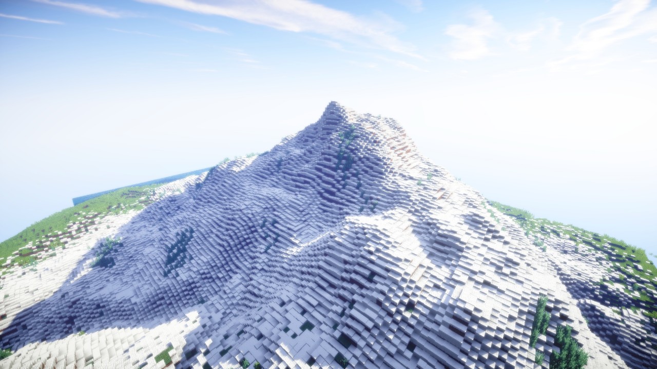Conquest Mountain | A Realistic terrain and adventure inside Minecraft Map