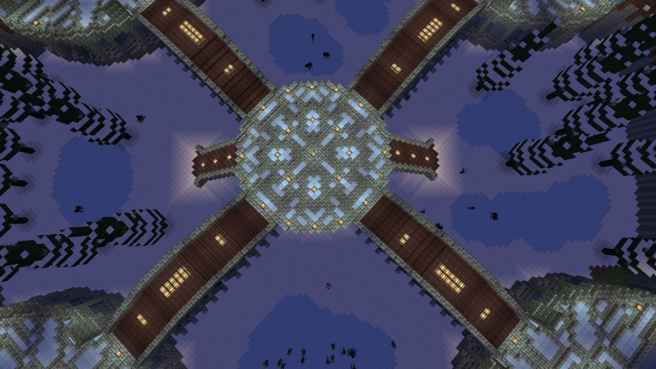 [Server Hub] Free download, Ice themed. Minecraft Map