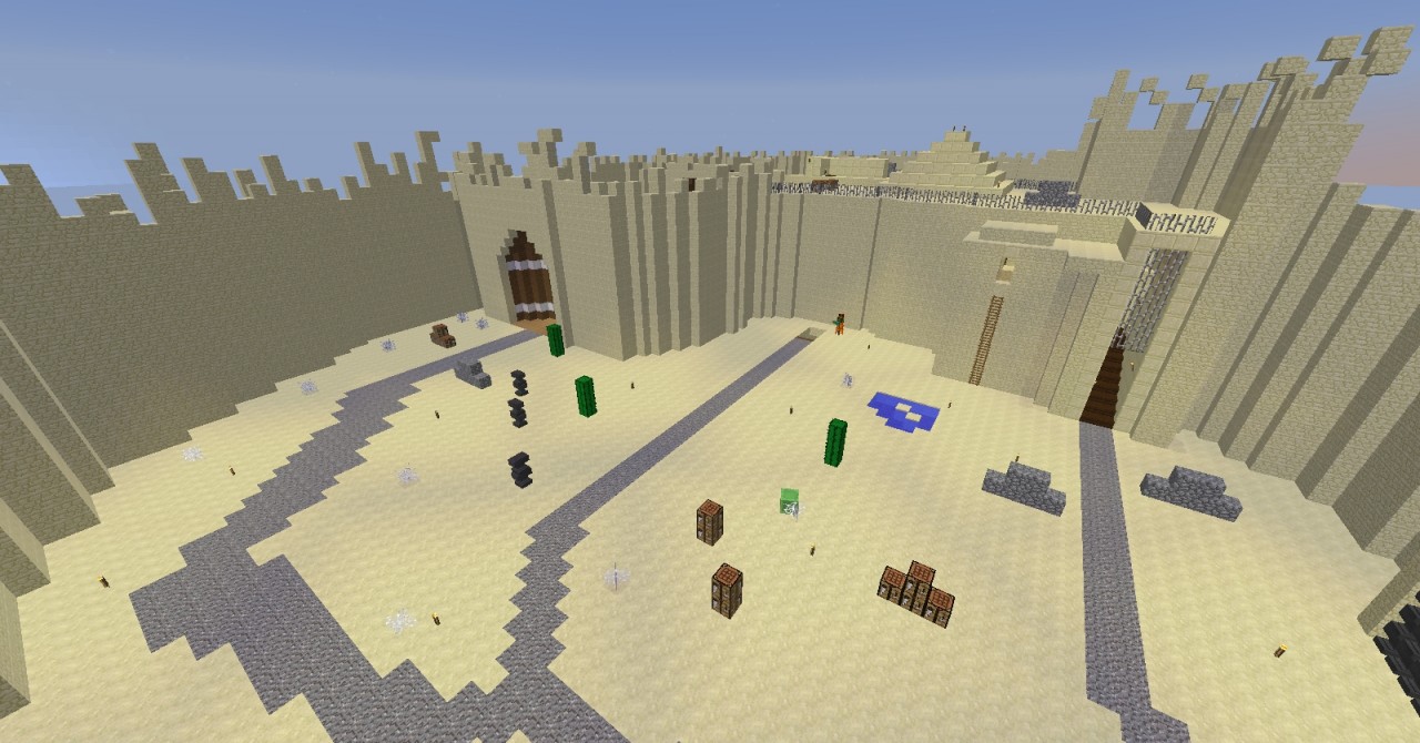 World at War - Millitary Camp Clan War Map Minecraft Map