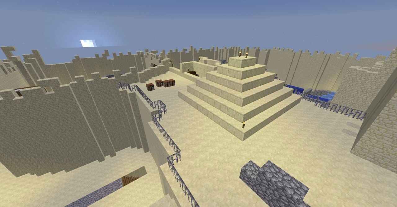 World at War - Millitary Camp Clan War Map Minecraft Map