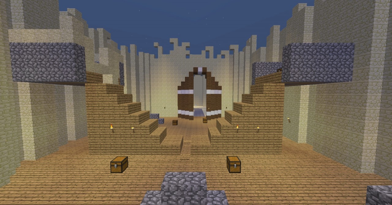 World at War - Millitary Camp Clan War Map Minecraft Map